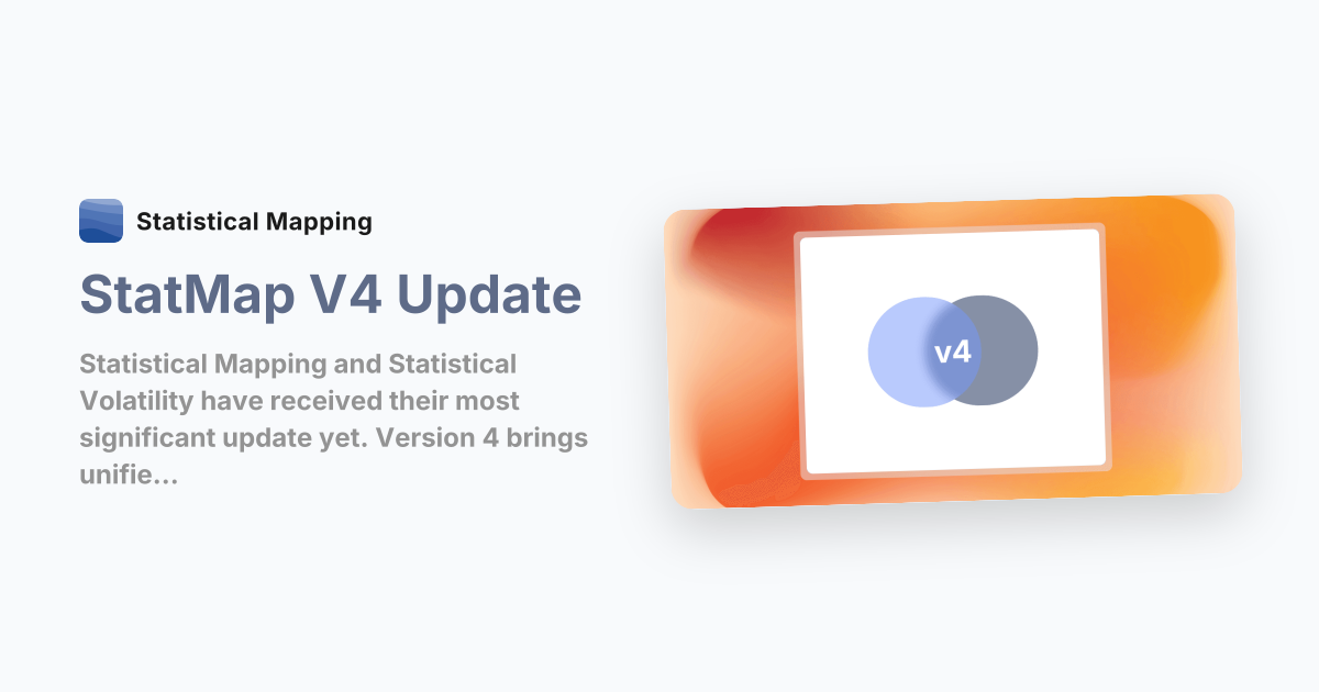 StatMap V4: Major Update | Statistical Mapping